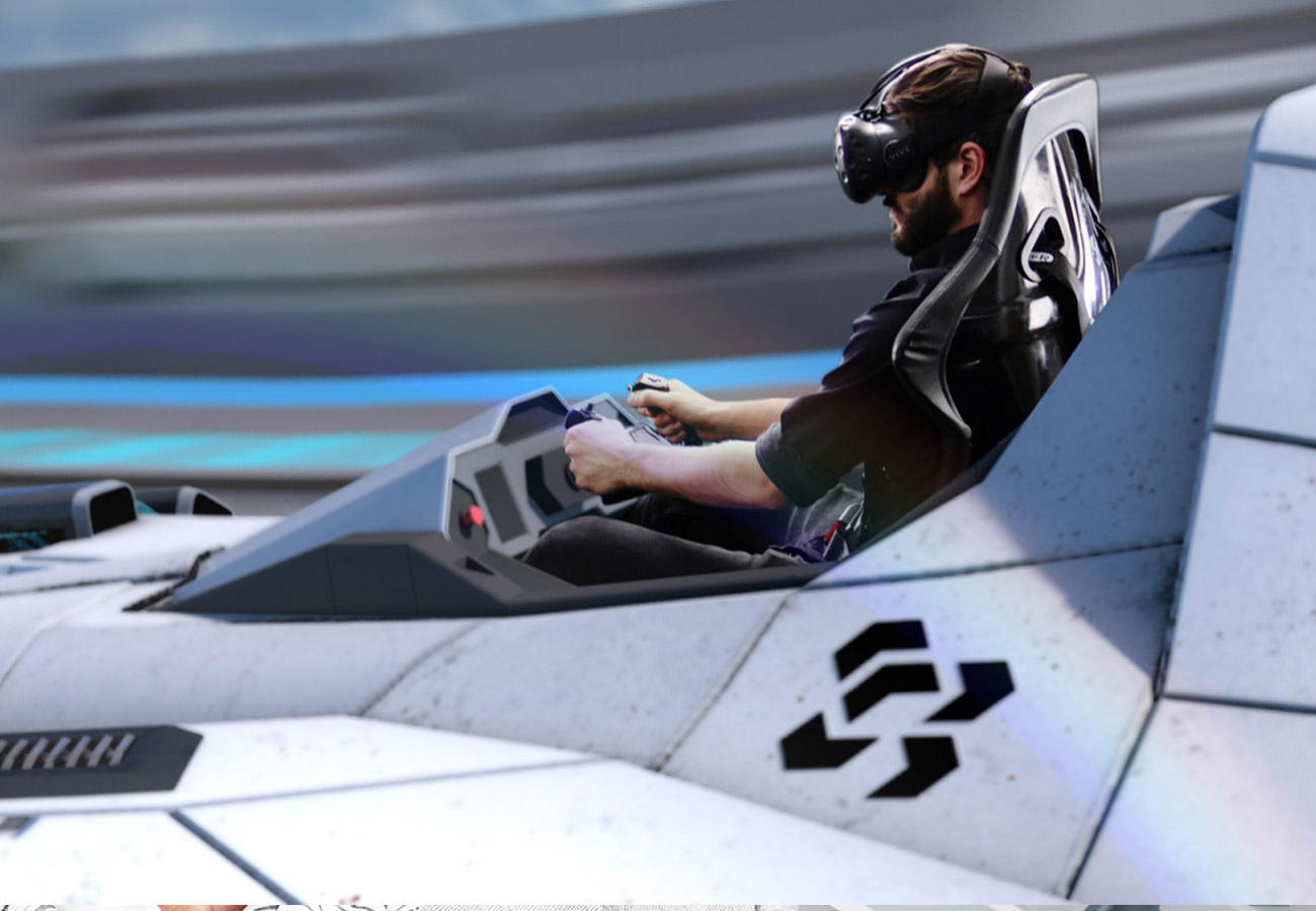 VR Motion Simulator für Flug- und Rennsimulation – NMY R&D